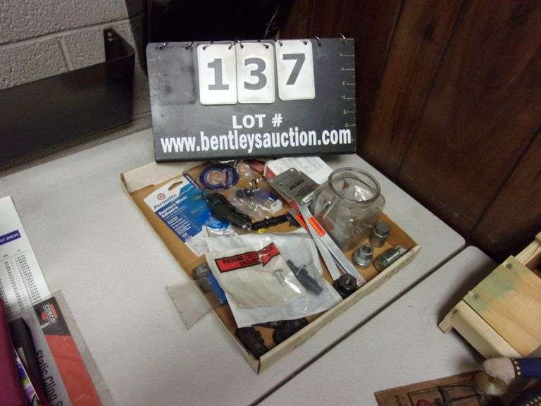 BOX: KEY CHAINS, BOTTLE OPENERS, WINDSHIELD SCRAPER - Bentley ...