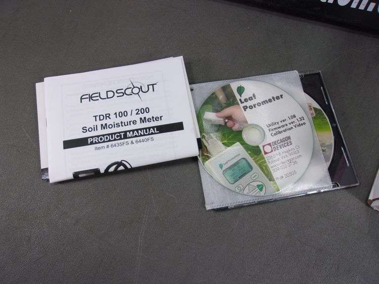 SPECTRUM FIELD SCOUT TDR100 SOIL MOISTURE SYSTEM - Bentley & Associates ...