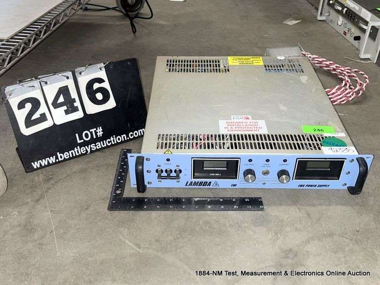 LAMBDA EMI EMS POWER SUPPLY - Bentley & Associates, LLC