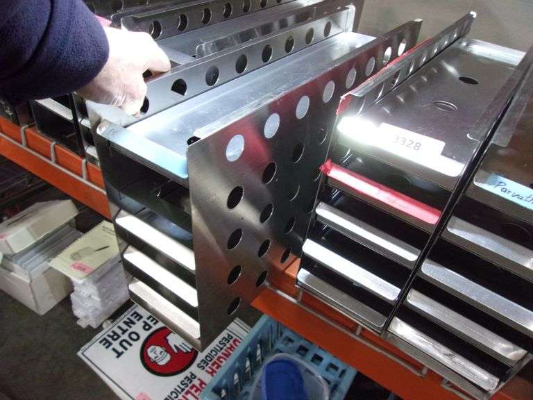 NALGENE STAINLESS STEEL CRYOGENIC FREEZER BOX - Bentley & Associates, LLC