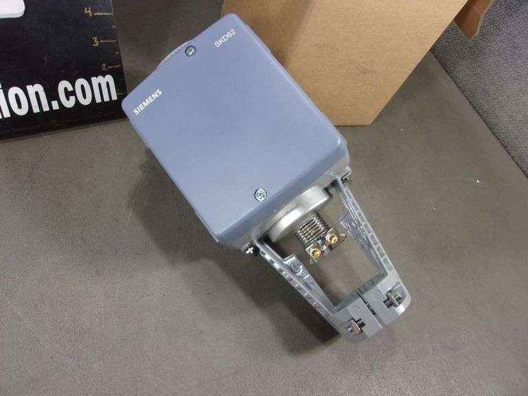 SIEMENS SKD62 ELECTRIC ACTUATOR VALVE - Bentley & Associates, LLC