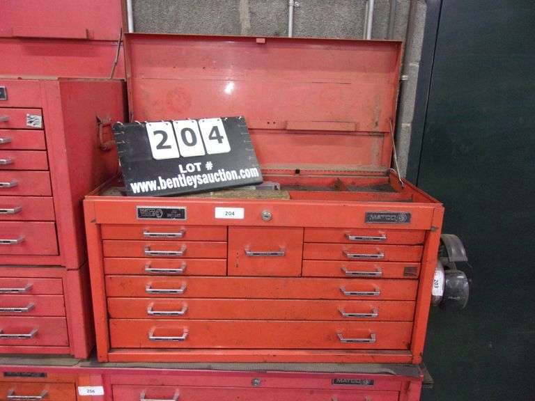 MATCO TOOLS 10-DRAWER TOP BOX - Bentley & Associates, LLC
