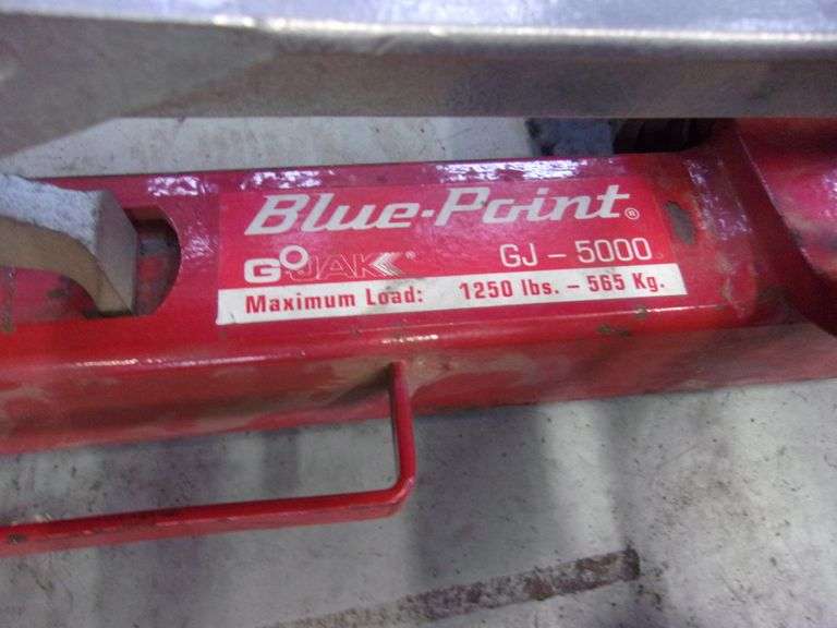 BLUE POINT WHEEL JACKS GJ-5000 (2X MONEY - Bentley & Associates, LLC