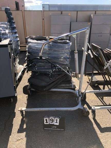 TED HOYER LIFTS - WHITE W/ ROLLERS - Bentley & Associates, LLC