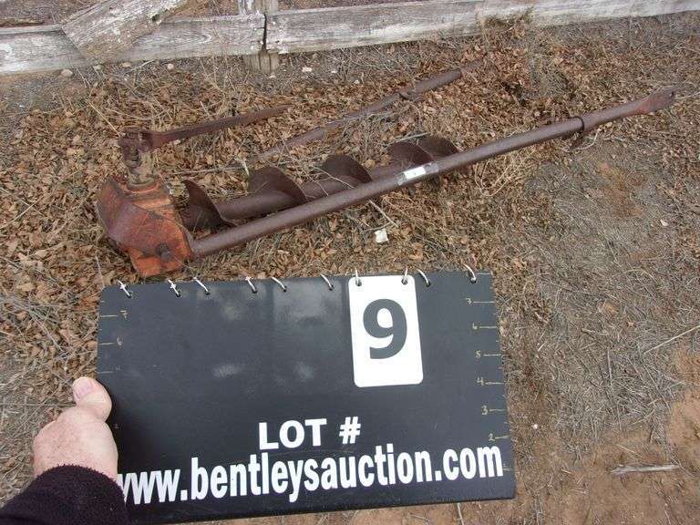 3-POINT MOUNT POST-HOLE AUGER DIGGER, S/N: 4 B-378 - Bentley ...
