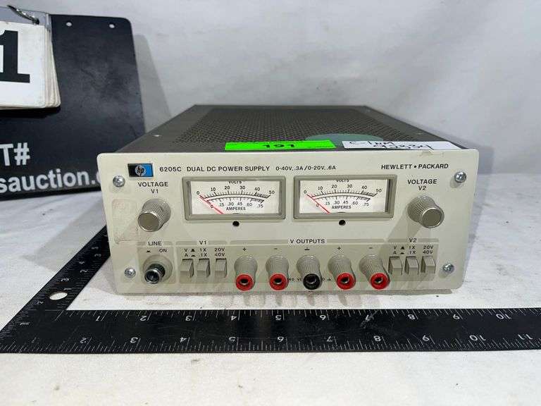 HP 6205C DC POWER SUPPLY - Bentley & Associates, LLC