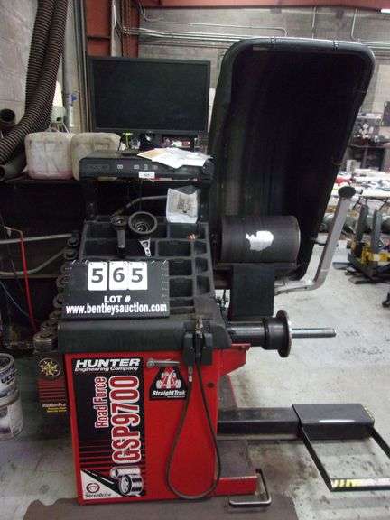 HUNTER ROAD FORCE TIRE BALANCER GSP9700 - Bentley & Associates, LLC