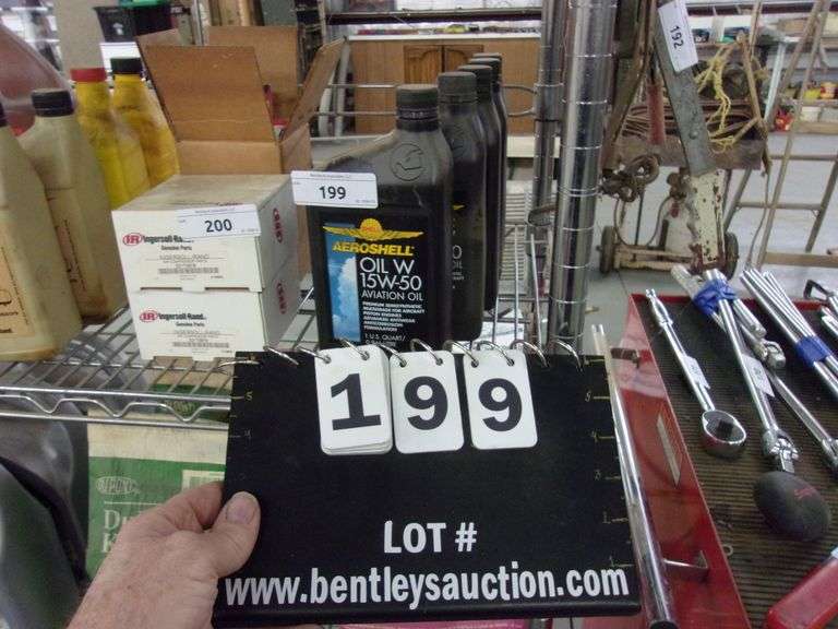 5 QUARTS - SHELL 15W-50 OIL - Bentley & Associates, LLC