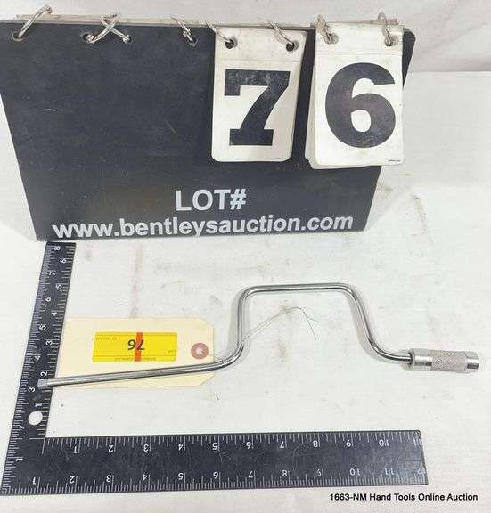 VINTAGE SPEED HANDLE VEHICLE HAND RATCHET - Bentley & Associates, LLC