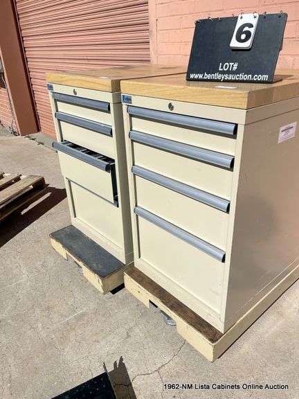 LISTA 4-DRAWER CABINET ON WHEELS - Bentley & Associates, LLC
