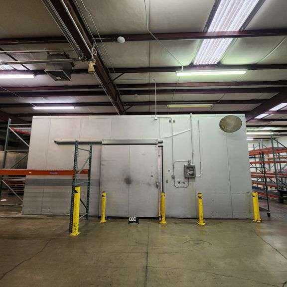 IMPERIAL BROWN WALK-IN FREEZER - 26' X 40' X 12' - COMPRESSORS WILL BE ...