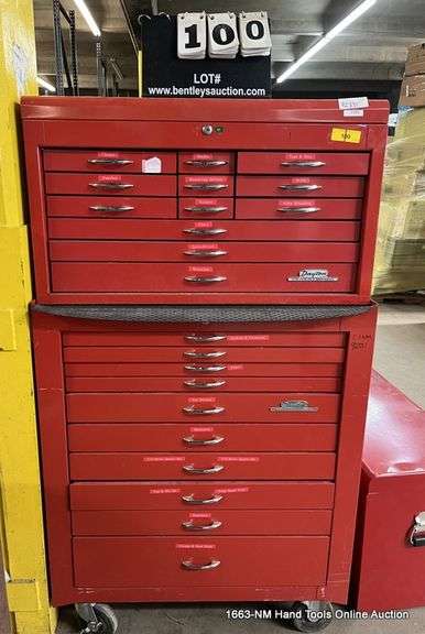 DAYTON RED ROLL AROUND TOOL BOX - Bentley & Associates, LLC