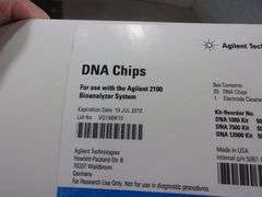 AGILENT TECHNOLOGY AGILENT 2100 BIOANALYZER DNA CHIPS - Bentley ...