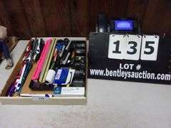 BOX: PENS, RULERS & ORGANIZING TRAY - Bentley & Associates, LLC