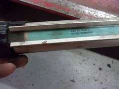 RUBBER FAN BELT MEASURING STICK - Bentley & Associates, LLC