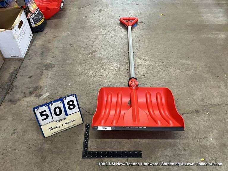 SNOWTEK SNOW SHOVEL/SCRAPER COMBO - Bentley & Associates, LLC