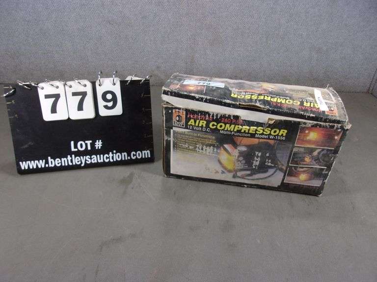 HANDY AIR PORTABLE 12VDC AIR COMPRESSOR - Bentley & Associates, LLC
