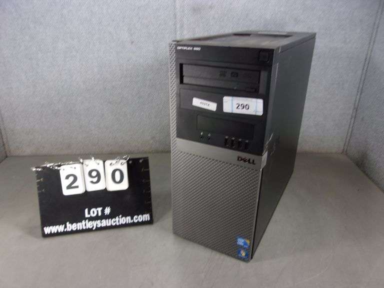 DELL OPTIPLEX 980 COMPUTER, SERVICE TAG 6ZVFNN1 - Bentley & Associates, LLC