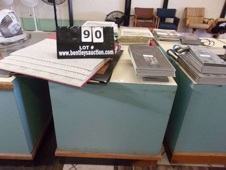 WOODEN WORKBENCH/COUNTER - Bentley & Associates, LLC