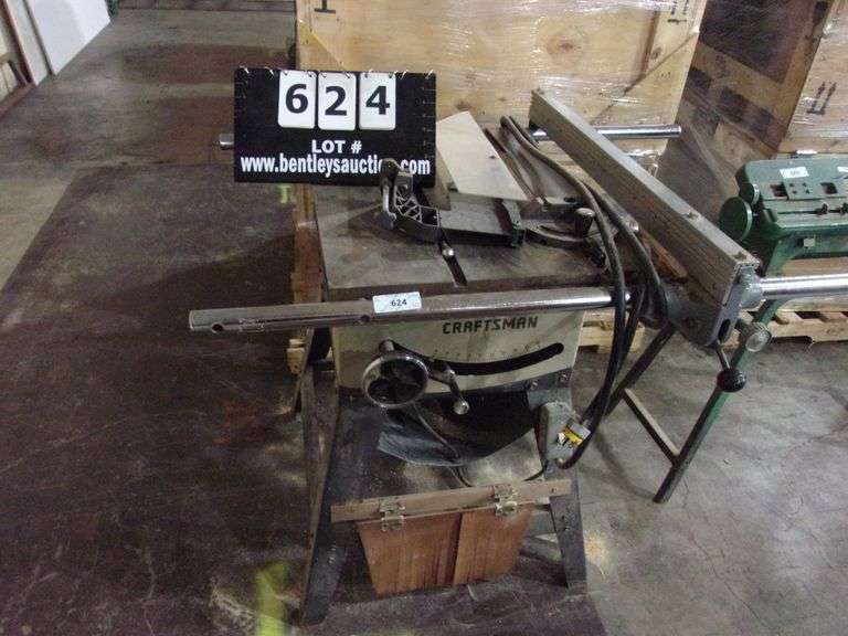 CRAFTSMAN 113-29970 TABLE SAW - Bentley & Associates, LLC