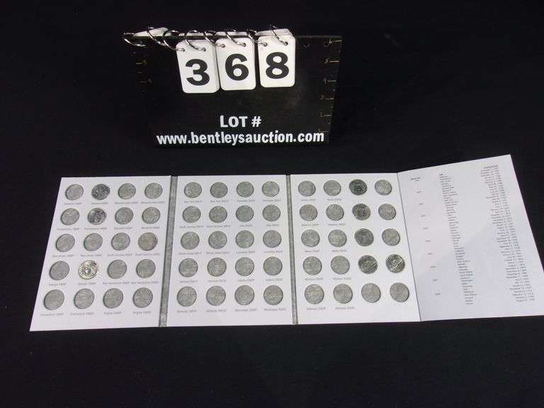 1999-2003 WASHINGTON QUARTERS STATE COLLECTION BOOK - VOLUME 1 ...