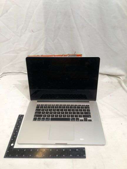 APPLE A1398 MACBOOK PRO- USED, AS IS - Bentley & Associates, LLC