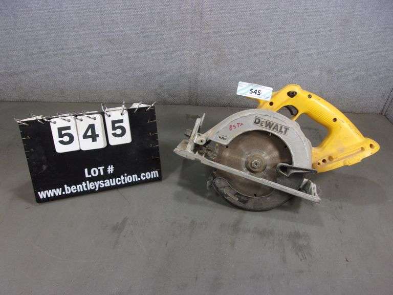 DEWALT DC390 18V CORDLESS HAND SAW - Bentley & Associates, LLC