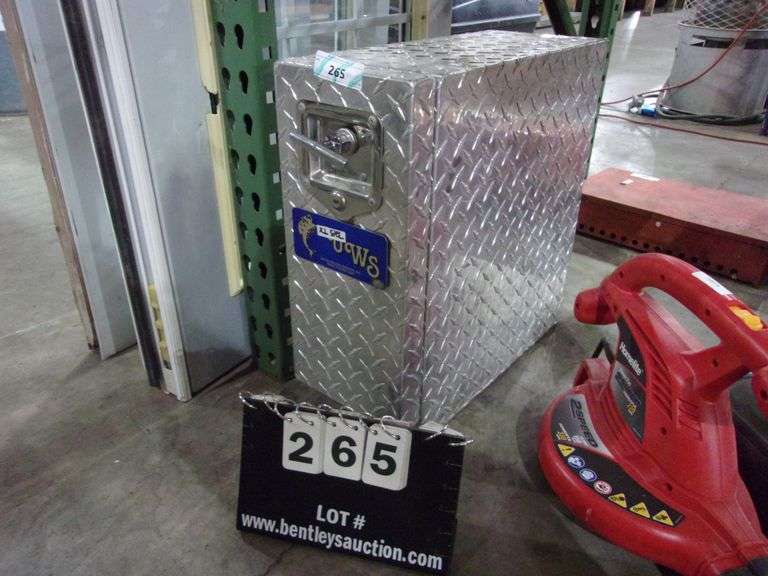 UWS ALUMINUM WELDING STORAGE TOOL BOX - Bentley & Associates, LLC