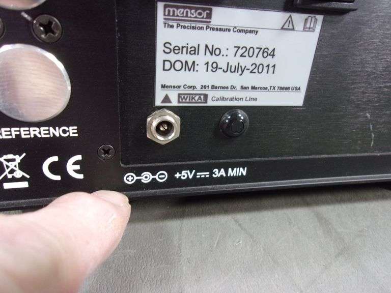 WIKI MENSOR MODEL 2500 DIGITAL PRESSURE GAUGE - Bentley & Associates, LLC