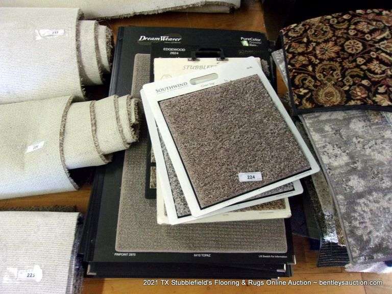 MISC CARPET SAMPLES - Bentley & Associates, LLC