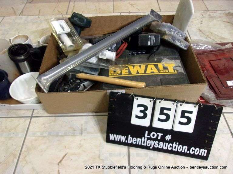 BOX: ASSORTED TOOLS & HARDWARE - POWER TOOLS - Bentley & Associates, LLC