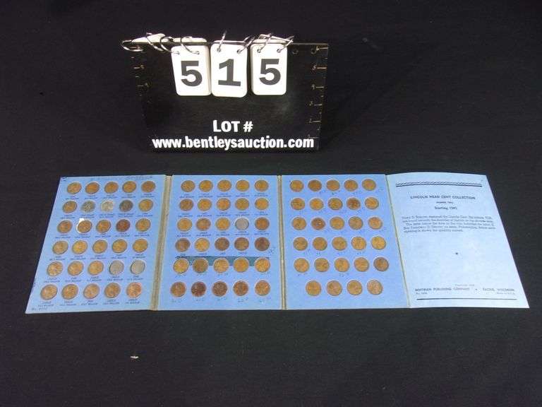 1941-1962 LINCOLN HEAD CENT COLLECTION BOOK - Bentley & Associates, LLC