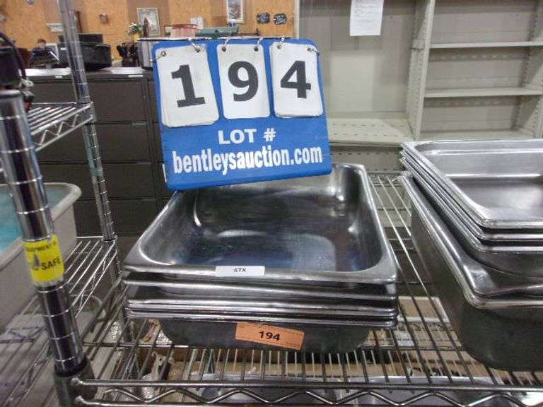 LOT: METAL FOOD TROUGHS - Bentley & Associates, LLC