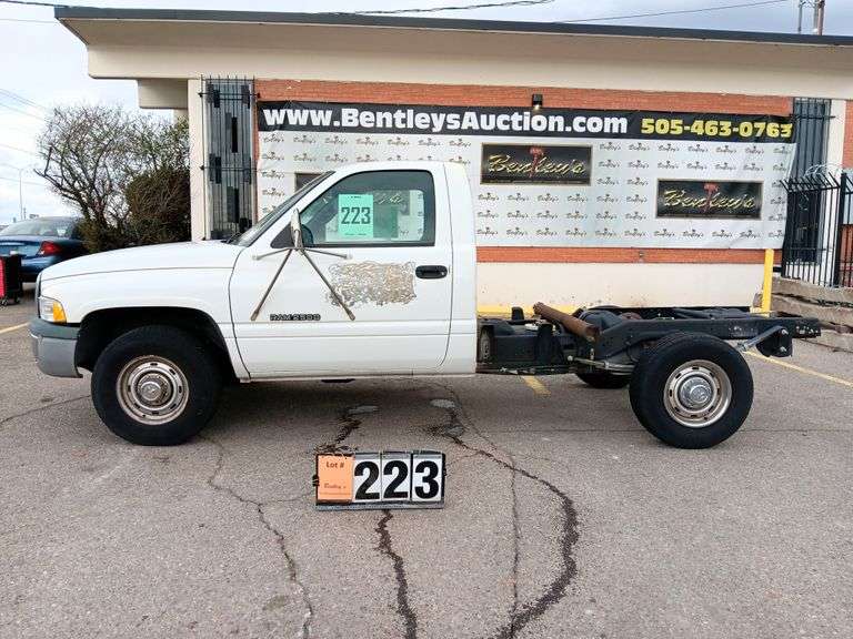 1998 DODGE RAM 2500 Incomplete - Chassis Cab (Number of Cab Unknown ...