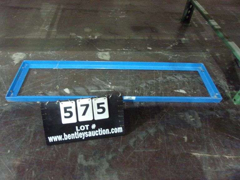 METAL SHELF STABILIZER - BLUE - Bentley & Associates, LLC