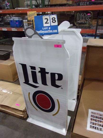 MILLER LITE CAN LOADER DISPLAY - Bentley & Associates, LLC