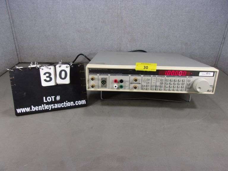 STANFORD RESEARCH SYSTEMS DS630 ULTRA LOW DISTORTION FUNCTION GENERATOR ...
