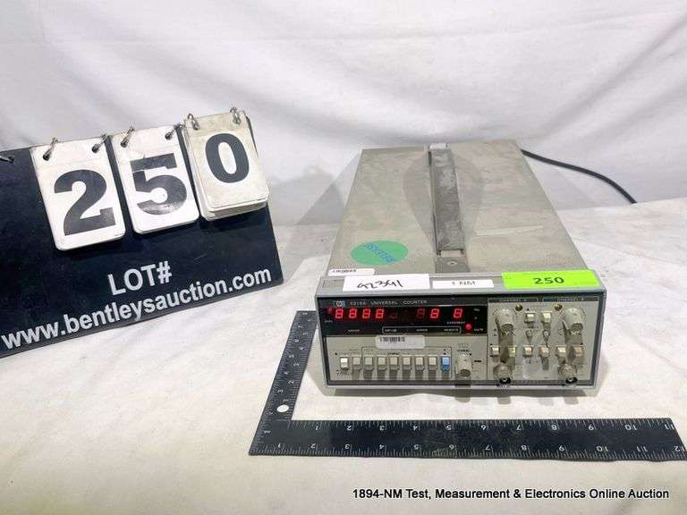 HP 5316A UNIVERSAL COUNTER - Bentley & Associates, LLC