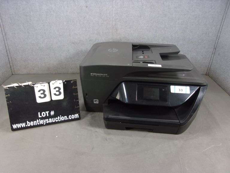 HP OFFICEJET PRO 6978 PRINTER - Bentley & Associates, LLC
