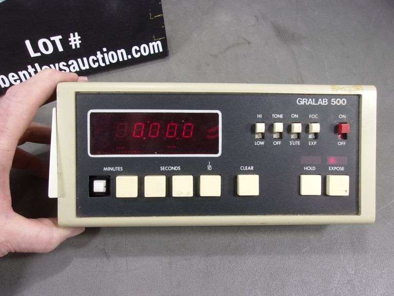 GRALAB 500 TIMER CONTROLLER - Bentley & Associates, LLC