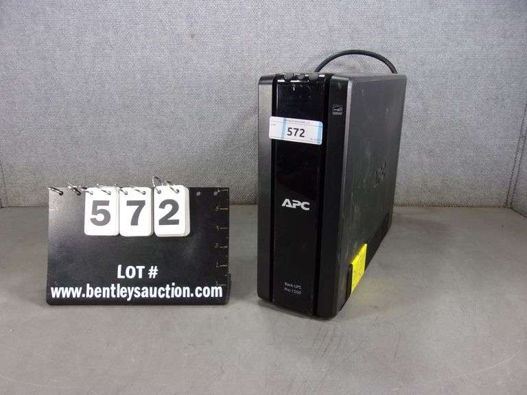 APC BACK-UPS PRO 1500 BACK UP BATTERY - Bentley & Associates, LLC