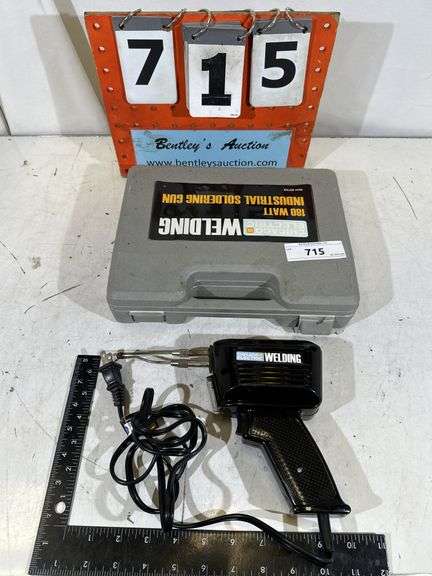 CHICAGO ELECTRIC 60765 180 WATT INDUSTRIAL SOLDERING GUN - Bentley ...