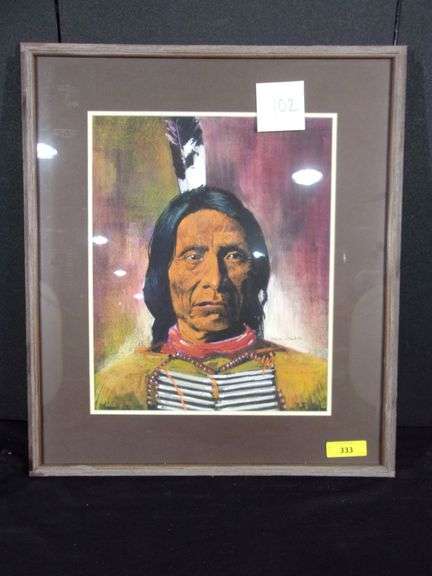 KIOWA APACHE BRAVE 25 X 29 - Bentley & Associates, LLC