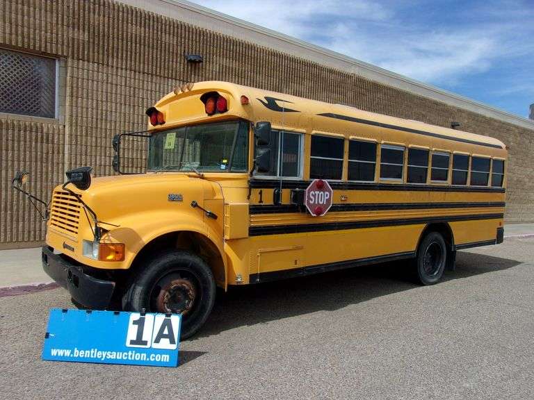 2000 INTERNATIONAL 3800 SCHOOL BUS - NEW REBUILT MOTOR FBC 188,095 ...