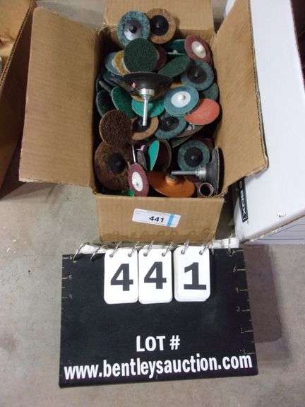 BOX: GRINDING WHEELS - Bentley & Associates, LLC