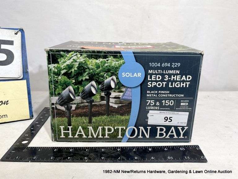 HAMPTON BAY 1004 694 229 LED 3-HEAD SPOT LIGHT - Bentley & Associates, LLC