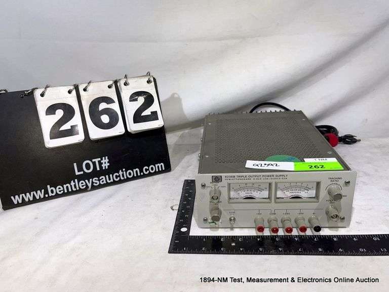 HP 6236B TRIPLE OUTPUT POWER SUPPLY - Bentley & Associates, LLC