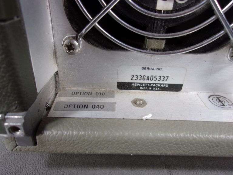 HP 5335A UNIVERSAL COUNTER - Bentley & Associates, LLC