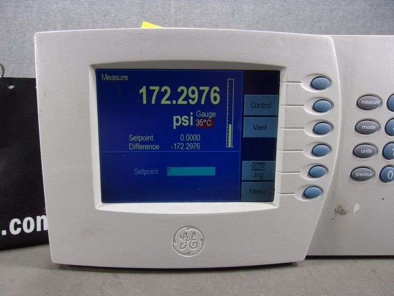 GE PACE 7000 RUSKA 7250i PRESSURE CONTROLLER - Bentley & Associates, LLC