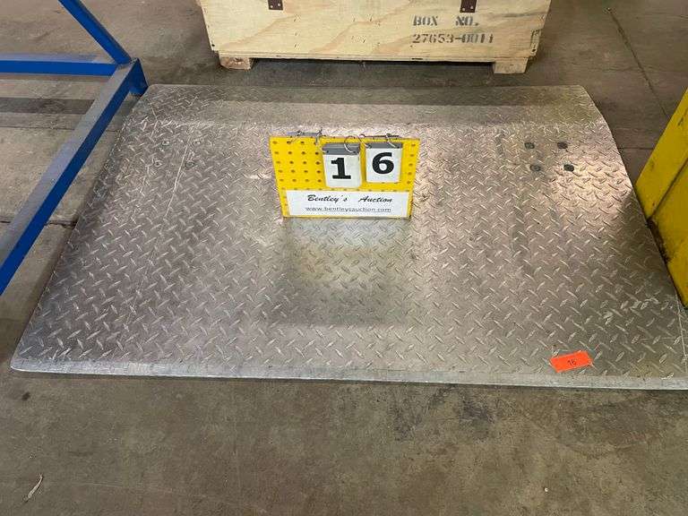 ALUMINUM DOCK PLATE - Bentley & Associates, LLC